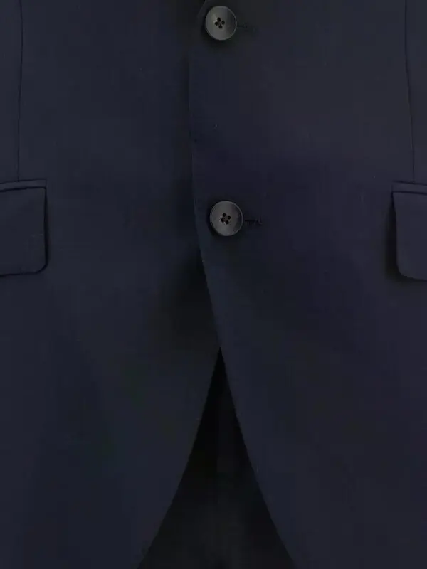 LARDINI Wool Single-breasted Suit - Blue