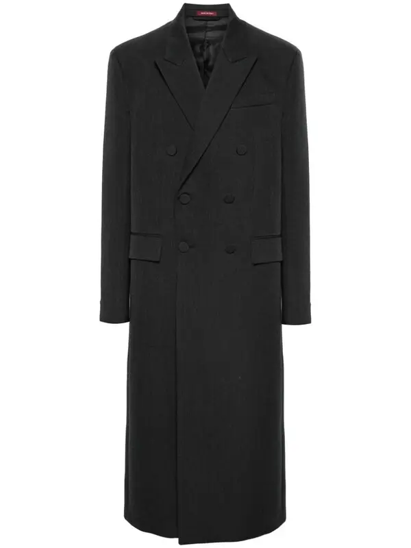 Gucci Ancora Embroidered Wool Coat