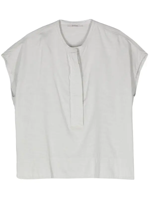 Kristensen Du Nord Cotton Voile Top