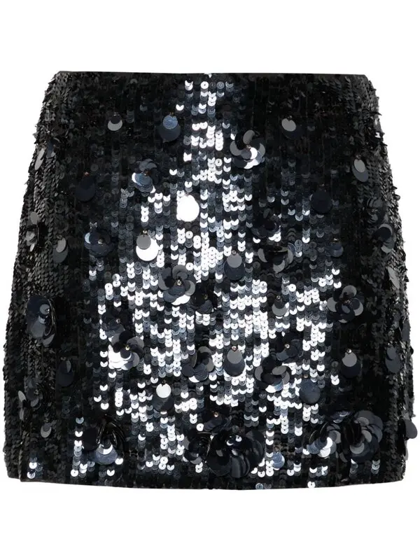 P.a.r.o.s.h Sequined Mini Skirt