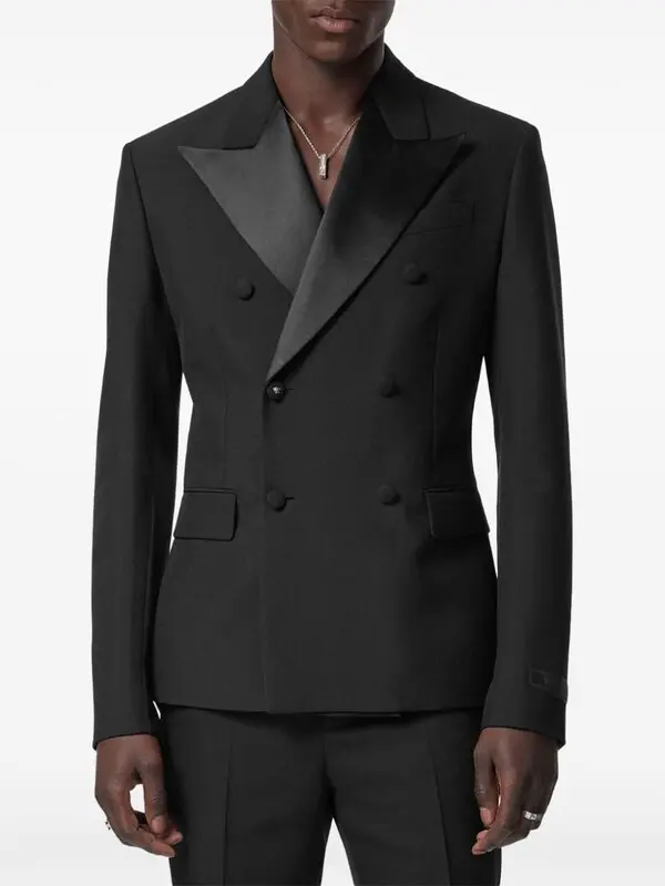 Versace Double-breasted Blazer
