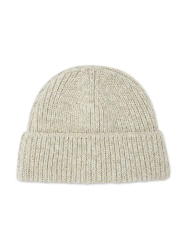 Philipp Plein Brooch-detail Beanie - Neutrals