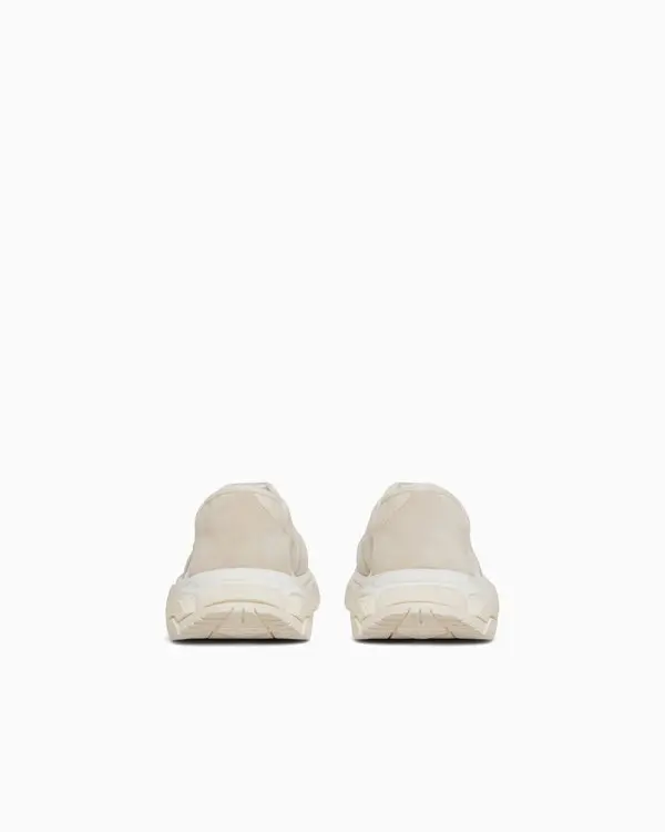 Giorgio Armani Suede Sneakers - White