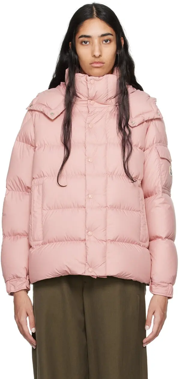 Moncler Maya 70 Down Jacket 51a Pink Editorialist