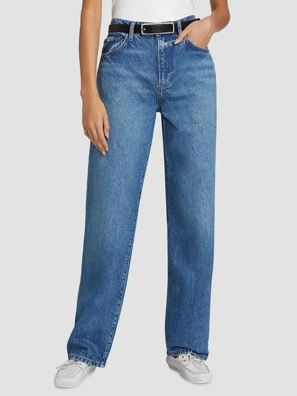 REFORMATION Val 90s Mid-rise Straight-leg Jeans