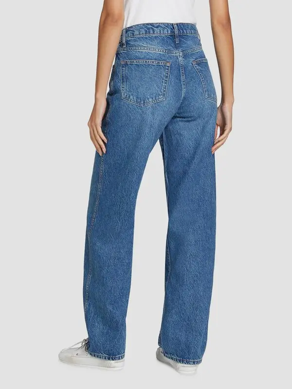 REFORMATION Val 90s Mid-rise Straight-leg Jeans