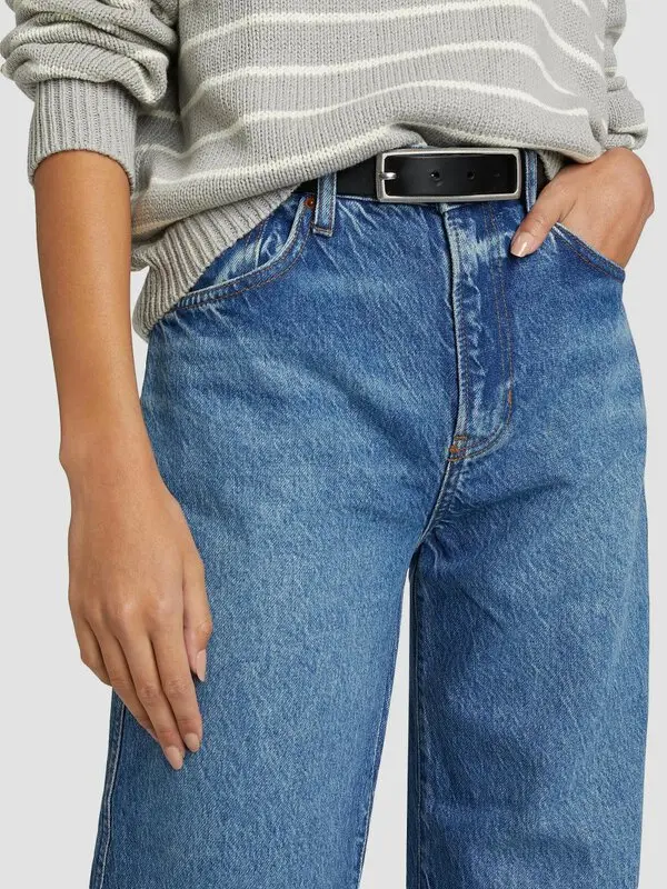 REFORMATION Val 90s Mid-rise Straight-leg Jeans