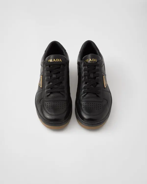 Prada Downtown Nappa Leather Sneakers