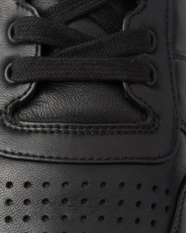 Prada Downtown Nappa Leather Sneakers - Black