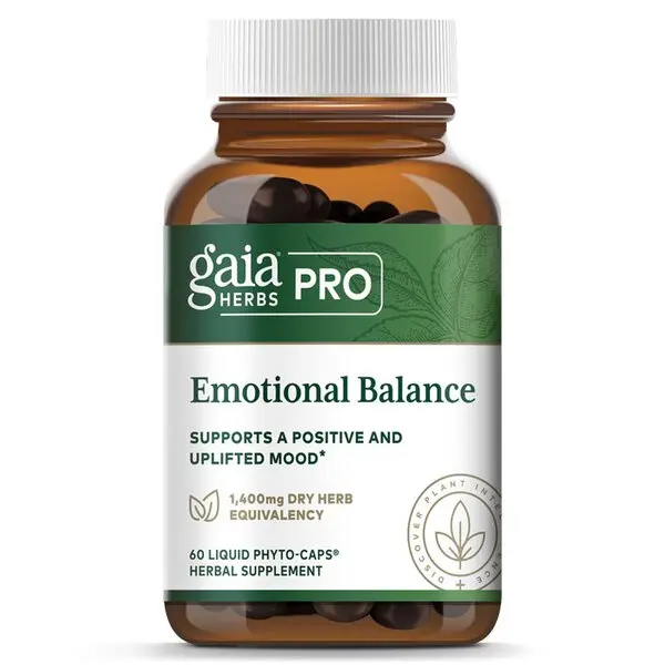 GAIA HERBS PRO Emotional Balance 60 Capsules - One-color