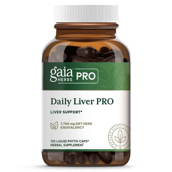 GAIA HERBS PRO Daily Liver Pro 120 Capsules - One-color