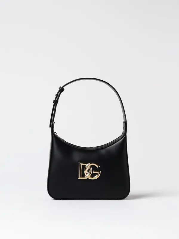 Dolce & Gabbana Mini Bag With Dg Logo - Black