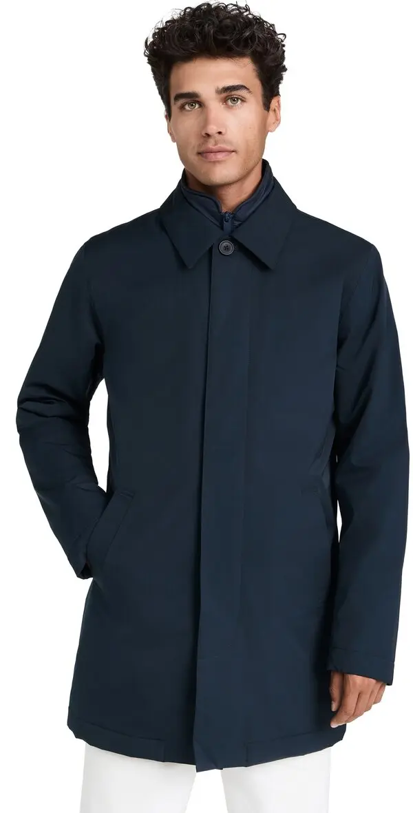 Nn07 Blake Coat - Navy Blue