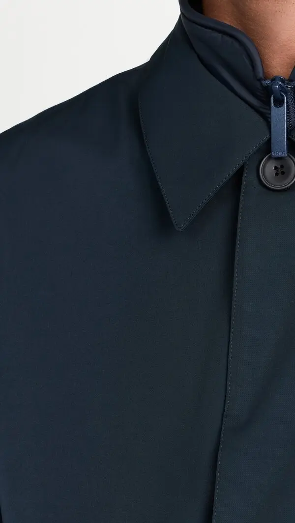 Nn07 Blake Coat - Navy Blue
