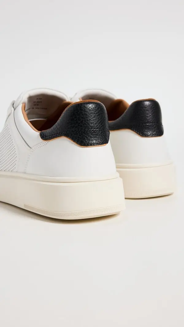 Allen Edmonds Oliver Leather Sneakers - White 100