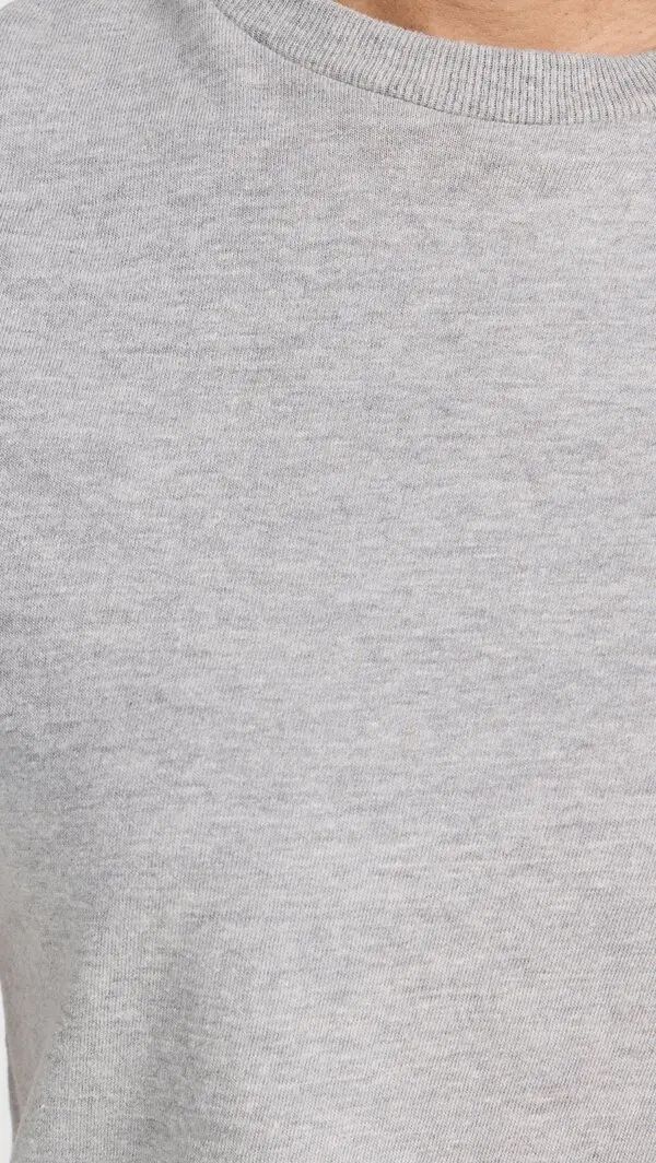 RE/DONE 50s Boxy Tee - Heather Grey