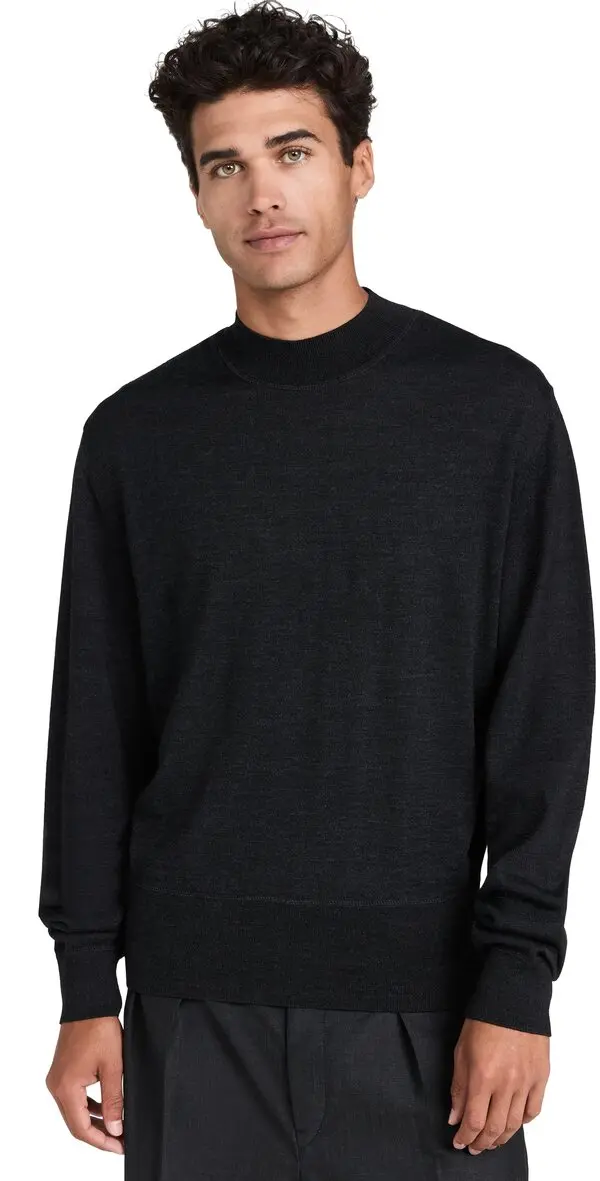 トップス LEMAIRE Crew Neck Jumper Lemaire Crew Neck Jumper | Light Moss | Canoe Club