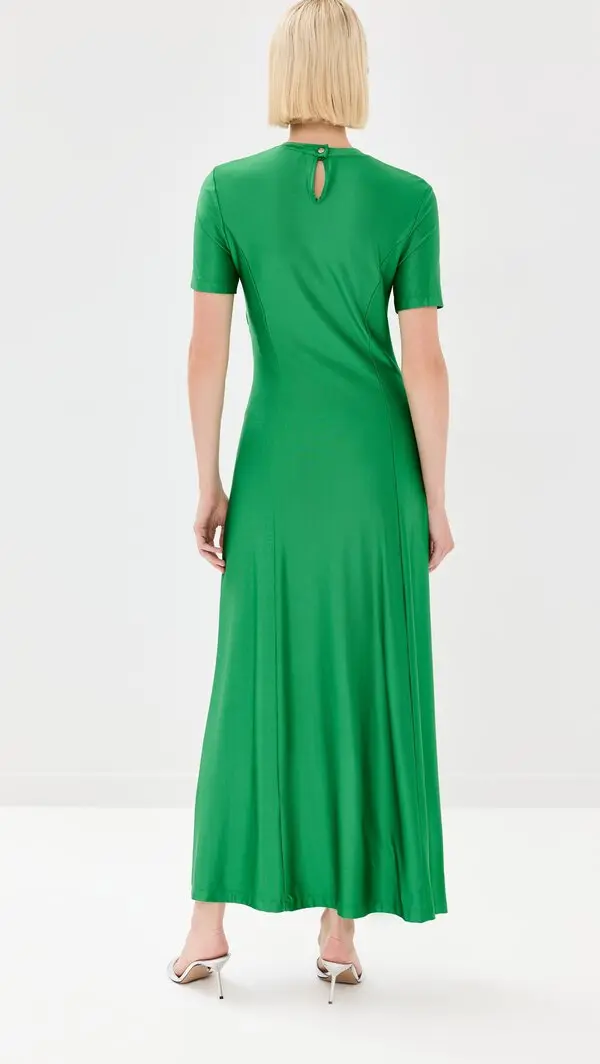 Rabanne Pleated Jersey Dress