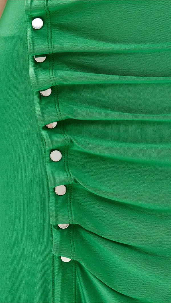 Rabanne Pleated Jersey Dress