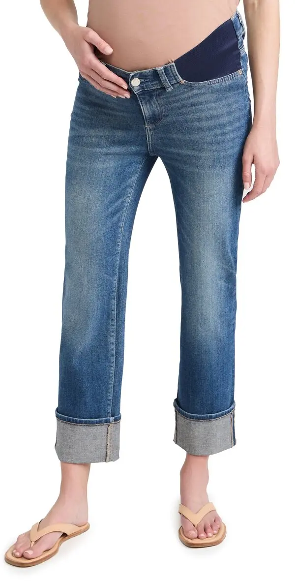 DL1961 Patti Straight Maternity Jeans