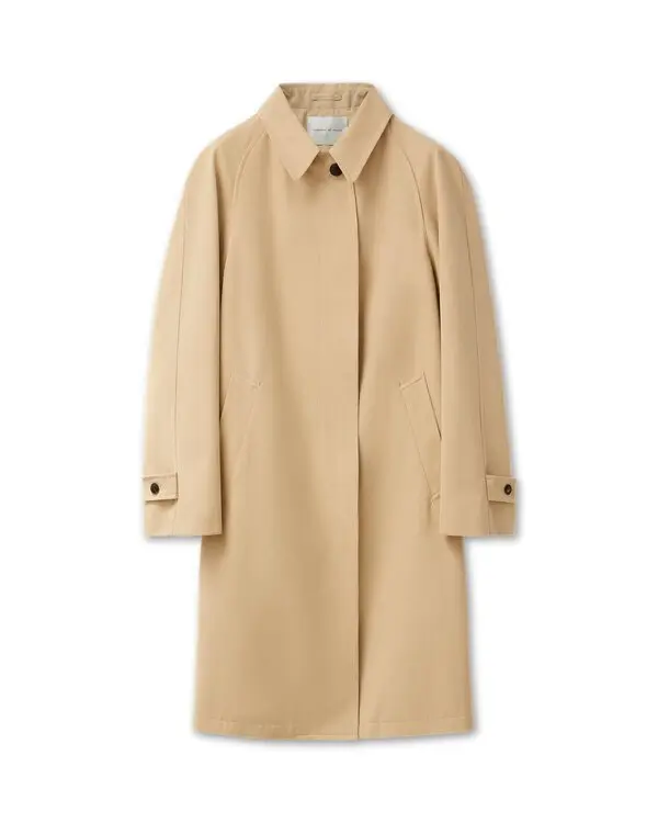 Veronica De Piante Laura Coat In Washed Cotton
