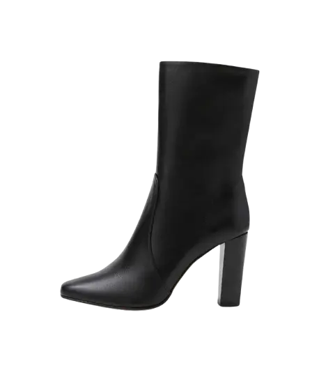 Veronica De Piante Gaia Heeled Ankle Boots In Leather