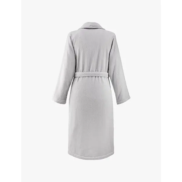 Lacoste René Logo-embroidered Cotton-terry Bathrobe