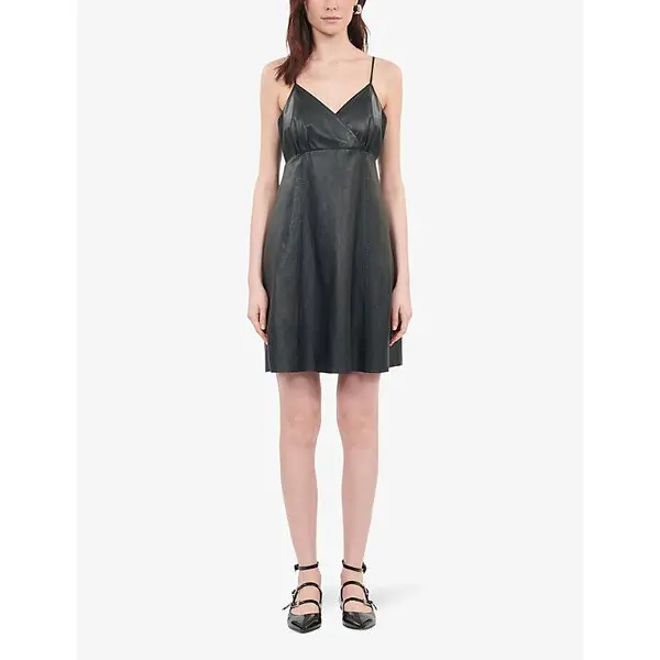 the kooples leather dress Buy The Kooples Strapless Corset-effect Mini Leather Dress - Black At 39%  Off