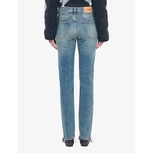 The Kooples Mid-rise Straight-leg Jeans