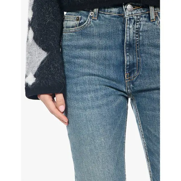 The Kooples Mid-rise Straight-leg Jeans