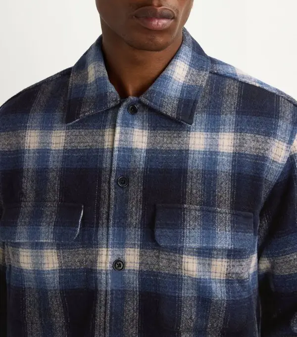 SAMSOE SAMSOE Check Sacastor X H Overshirt