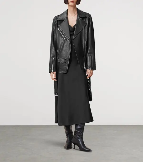 ALLSAINTS Leather Biker Jacket