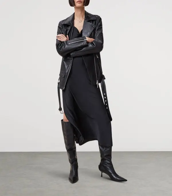 ALLSAINTS Leather Biker Jacket