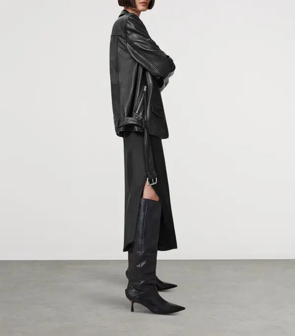 ALLSAINTS Leather Biker Jacket
