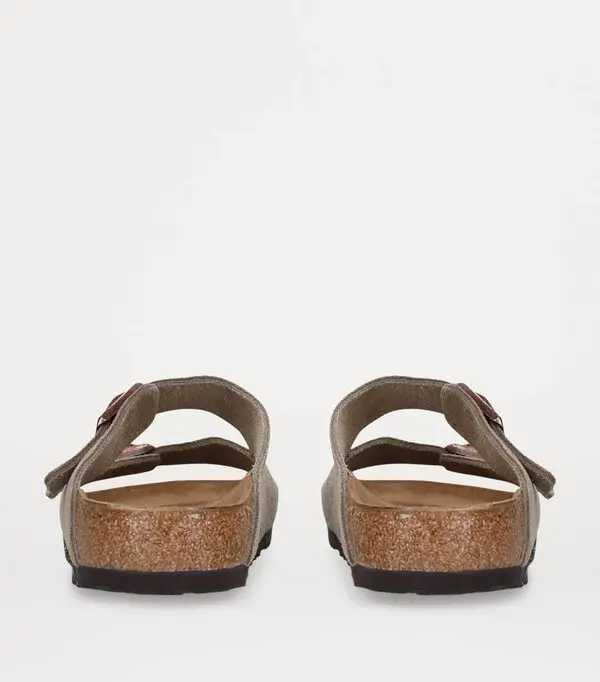 BIRKENSTOCK Suede Arizona Slides