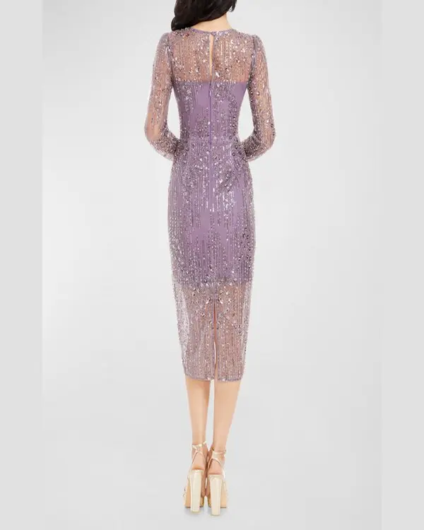 dress the population sophia dress Effortless elegance meets modern flair  the Sophia dress features  statement puff sleeves, a flattering round neck, and a bodycon midi  silhouette that's perfect for any occasion