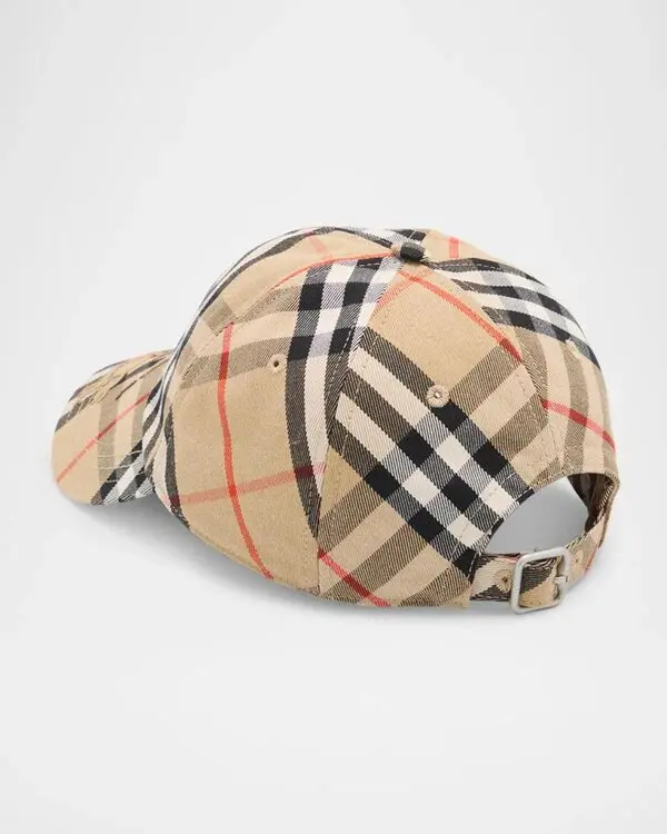 Burberry Vintage Check Baseball Cap - Sand