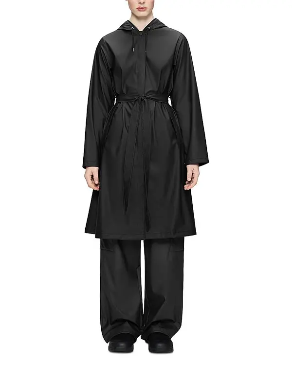 Rains A-line Waterproof Jacket - Black