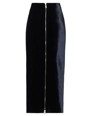 Fendi Velvet Maxi Skirt - Blue