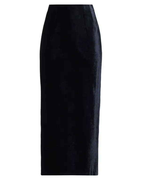 Fendi Velvet Maxi Skirt - Blue