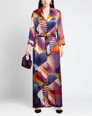 MANILA GRACE Maxi Shirt Dress