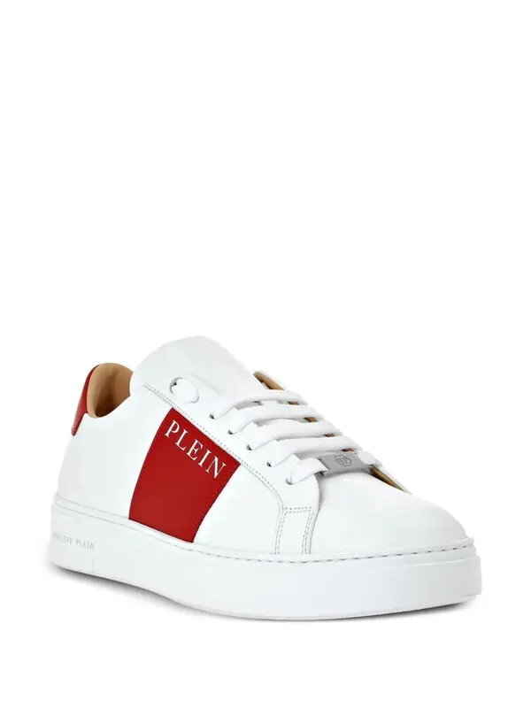 Philipp Plein Logo-print Nappa Leather Sneakers