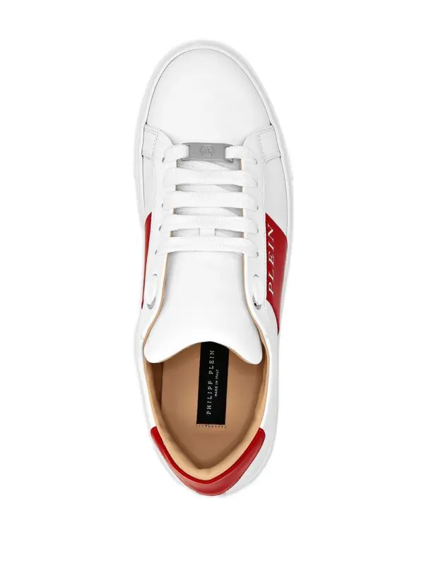 Philipp Plein Logo-print Nappa Leather Sneakers