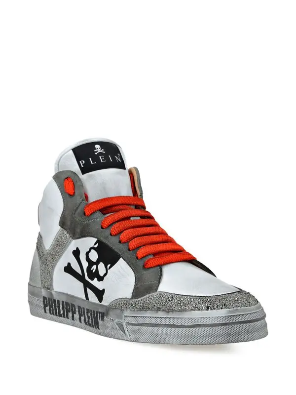 Philipp Plein Strass Retrokickz Tm Hi-top Sneakers