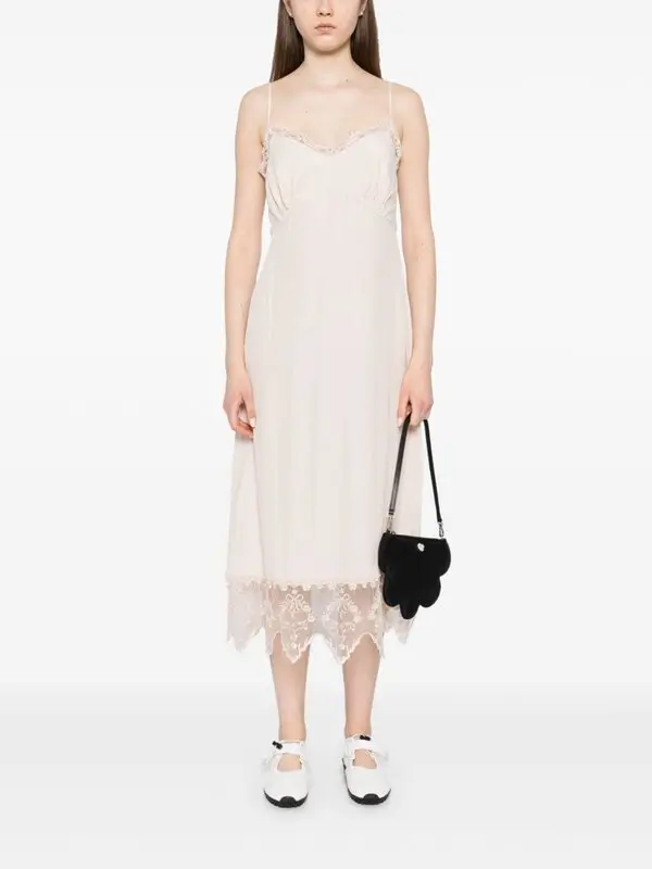 Simone Rocha Lace-trim Slip Dress