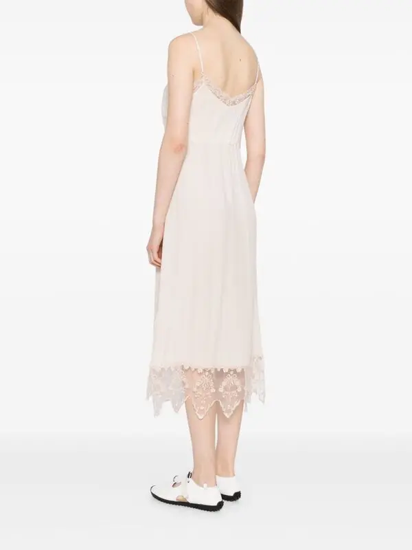 Simone Rocha Lace-trim Slip Dress