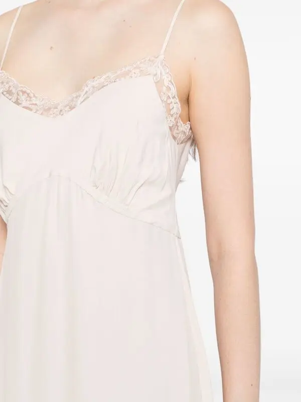 Simone Rocha Lace-trim Slip Dress