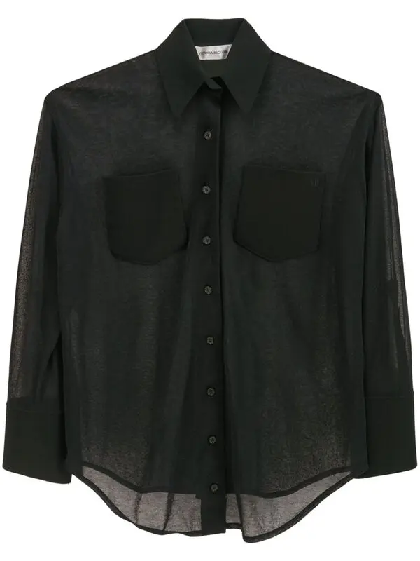 Victoria Beckham Pocket-detail Shirt