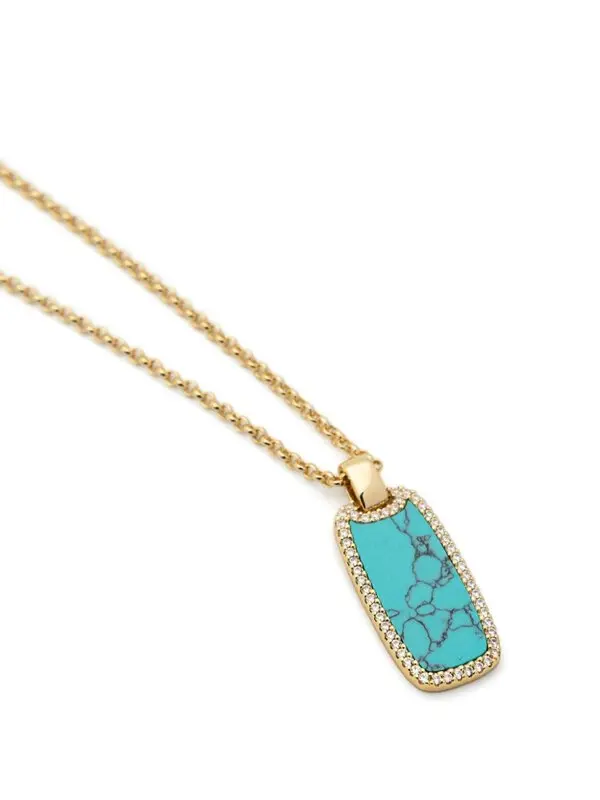 APM MONACO Lagoon Medal Necklace