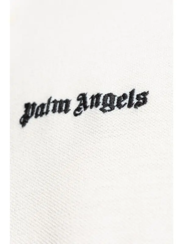 Palm Angels Logo-embroidered Polo Shirt